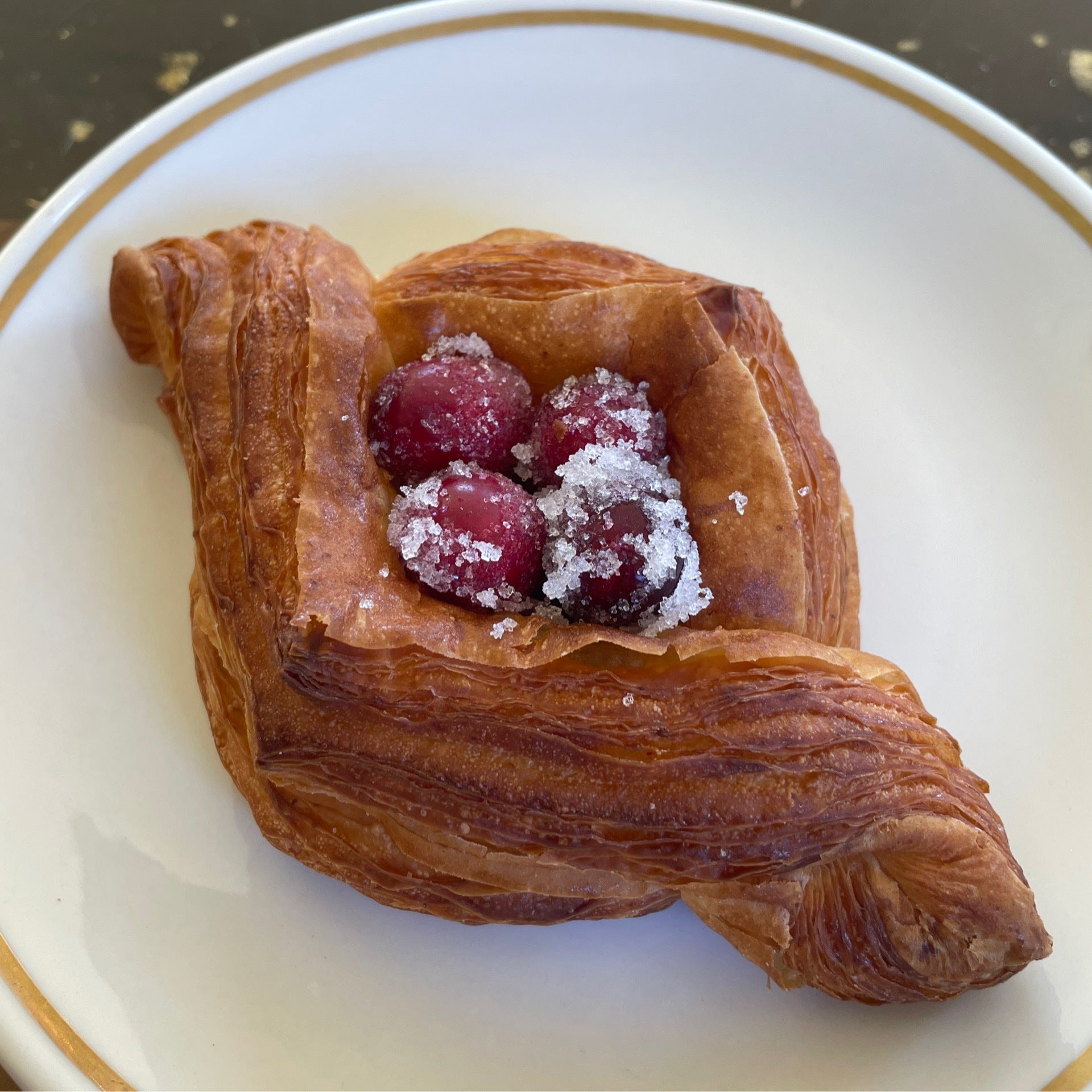 Seasonal Fruit Croissant | See & Be Kitchen